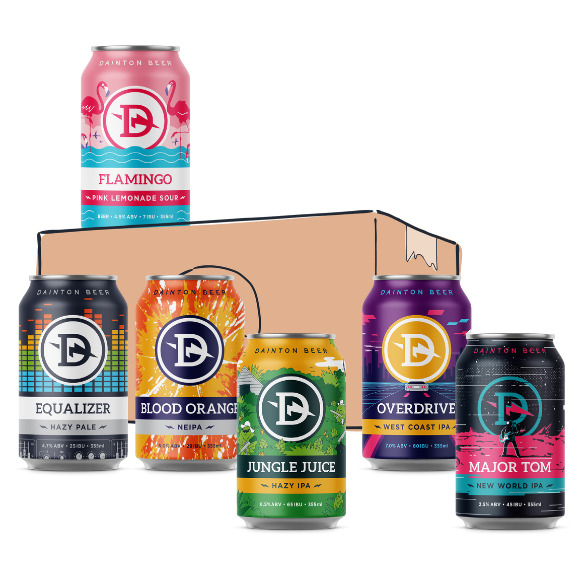 Mixed Packs – Dainton Beer